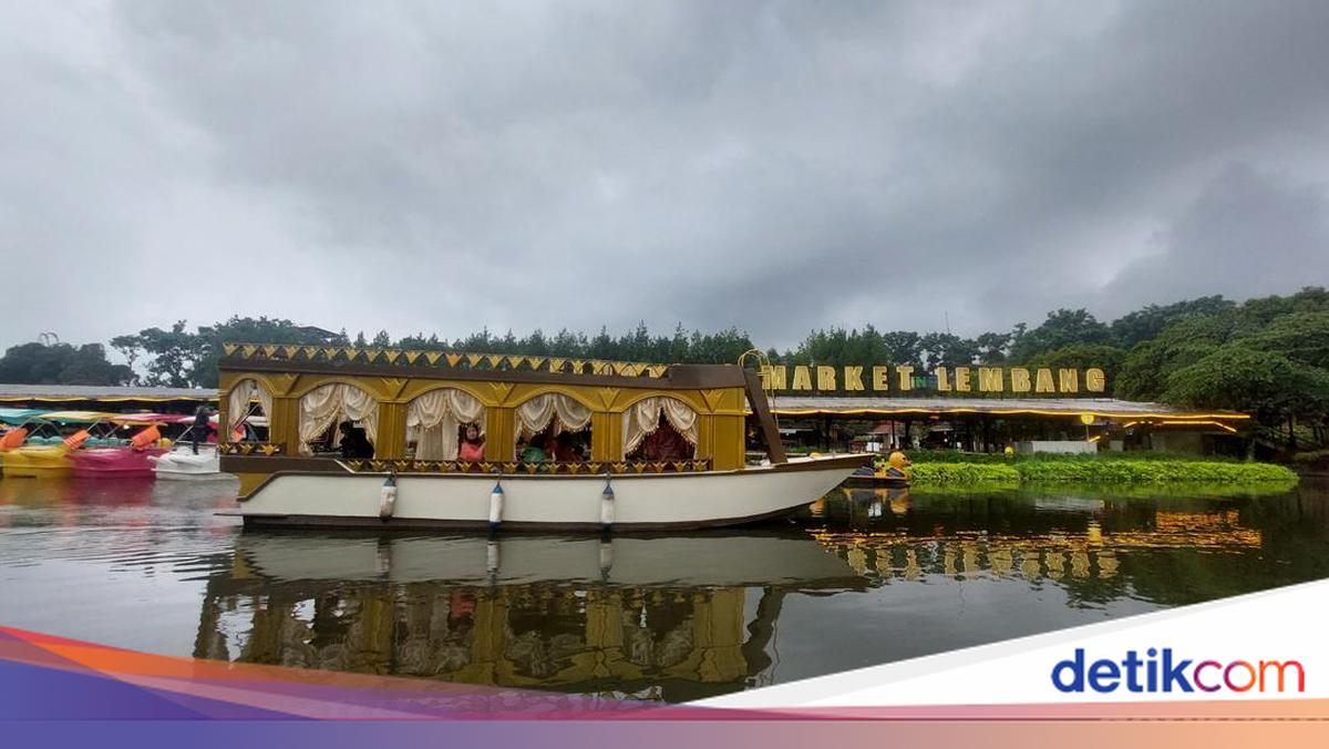 Sensasi Mengitari Danau Alami di Lembang dengan Wahana Baru