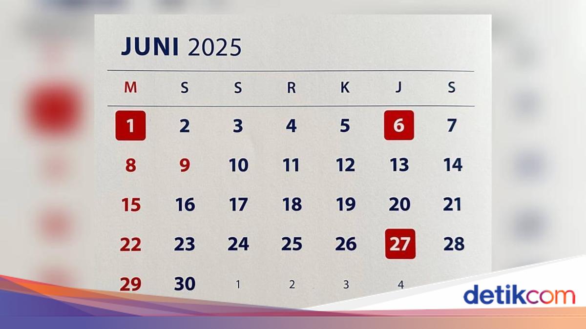 Daftar Hari Besar Nasional dan Internasional Bulan Juni 2025, Lengkap!
