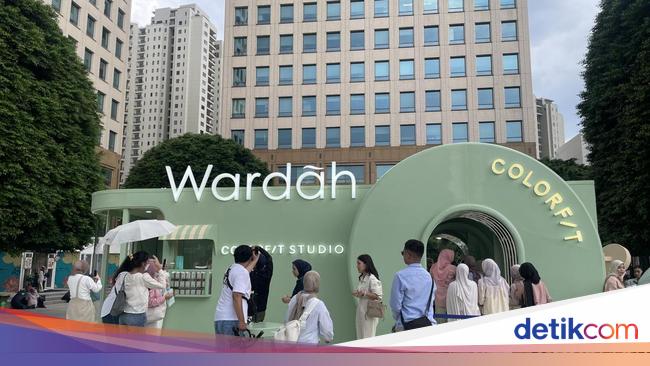 Intip 'Cushion Jumbo' Wardah Colorfit Studio, Masih Digelar di Plaza ...