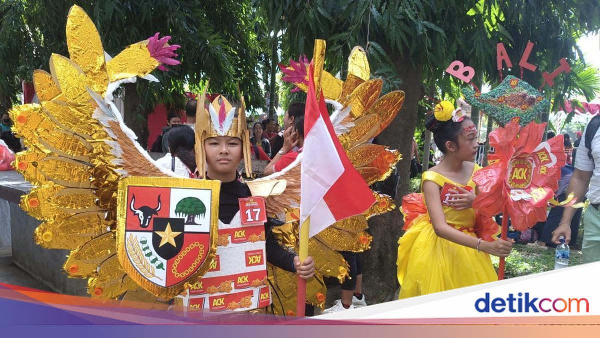 87 Anak Tampil Memukau dengan Kostum Daur Ulang di Bali Kreatif ...