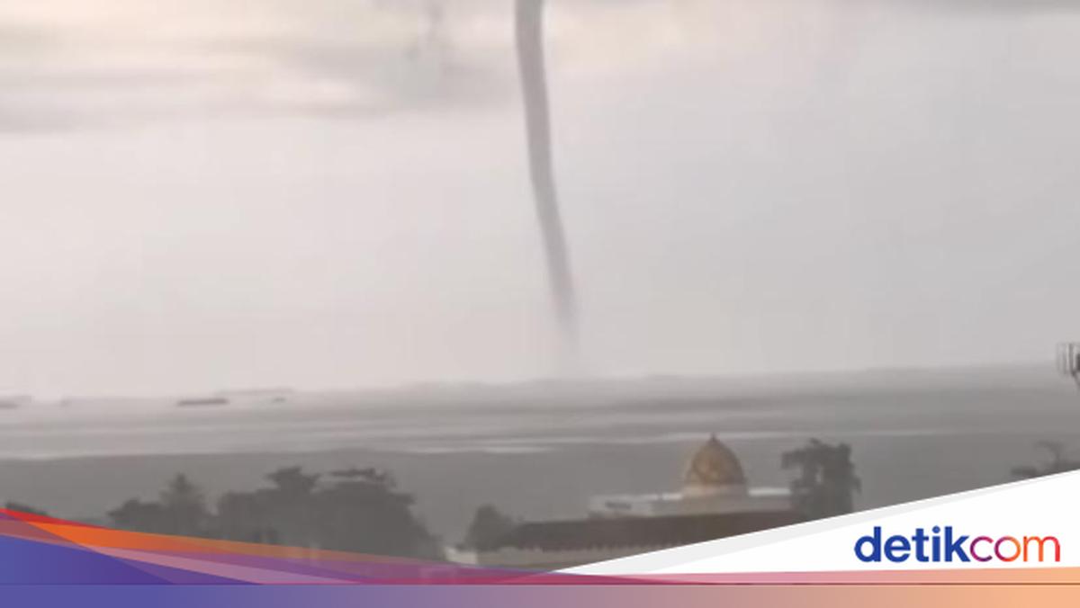 Fenomena Waterspout Terjadi di Teluk Balikpapan, BMKG Beri Penjelasan