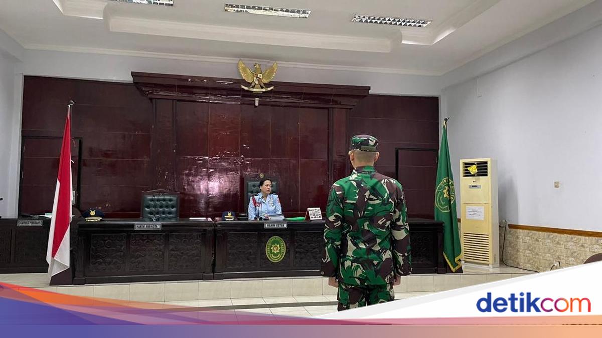 Hakim Ketua Berhalangan, Sidang Tuntutan Oknum TNI AL Jumran Ditunda
