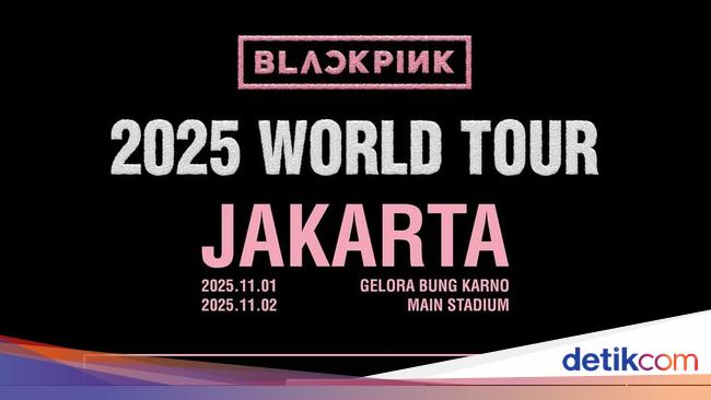 Dimulai Besok! Ini Tips War Tiket Konser BLACKPINK 2025