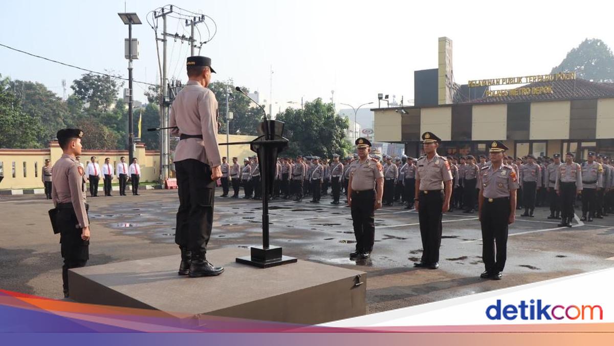 3 Polisi Depok Naik Pangkat, Maskot 'Jaguar' Winam Agus Jadi Kompol