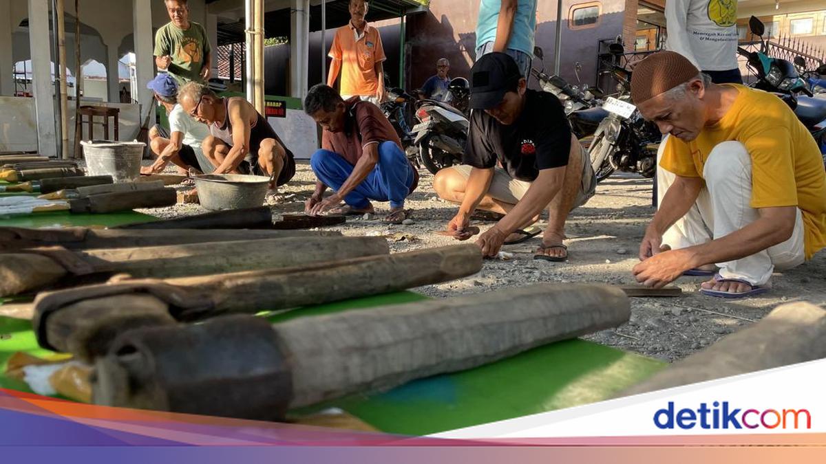 Jamasan Gaman, Asah Pisau Berjemaah Jelang Kurban di Terbah Kulon Progo