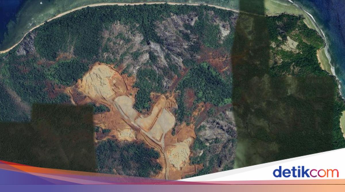 Rusak Alam Raja Ampat gegara Eksploitasi Tambang Nikel