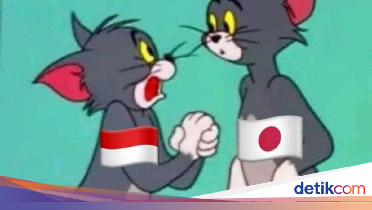Indonesia Vs Jepang, Meme King Indo Dipiting King of Asia