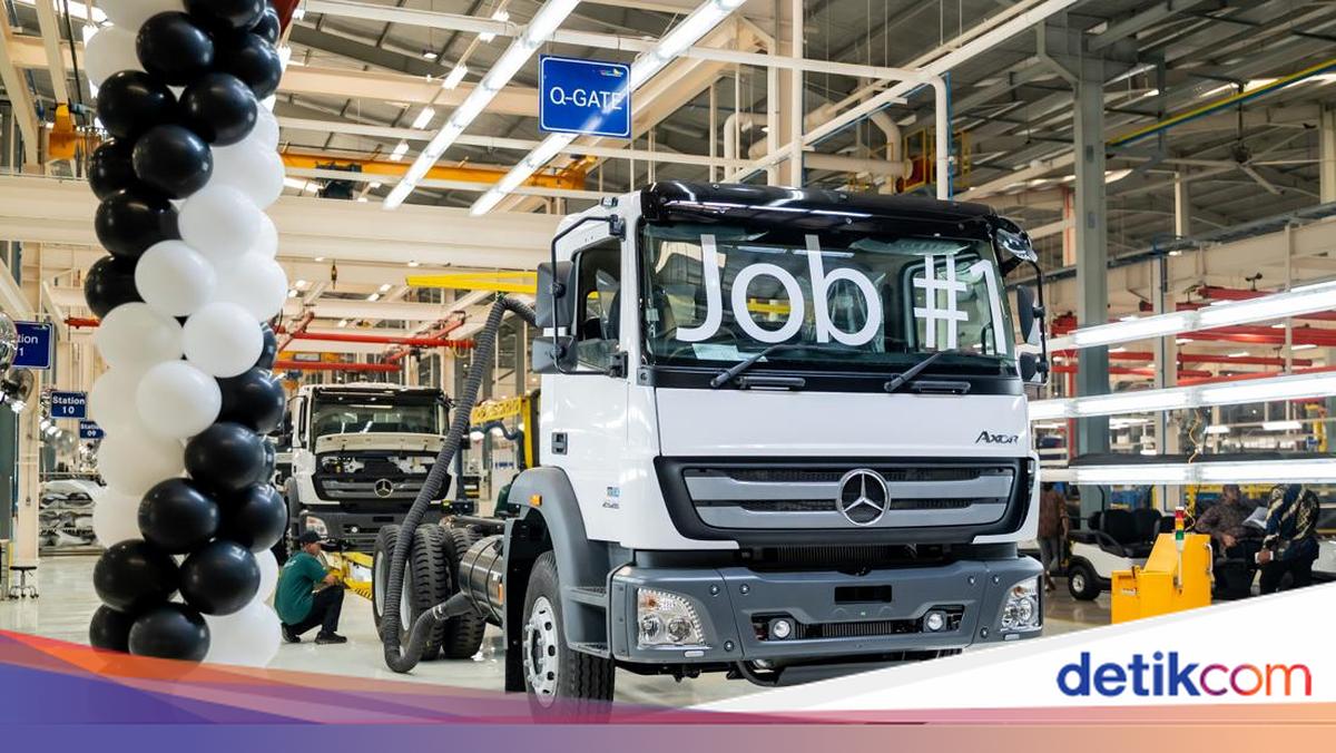 Pabrik Daimler Resmi Beroperasi di Cikarang, Produksi Sasis Truk dan ...