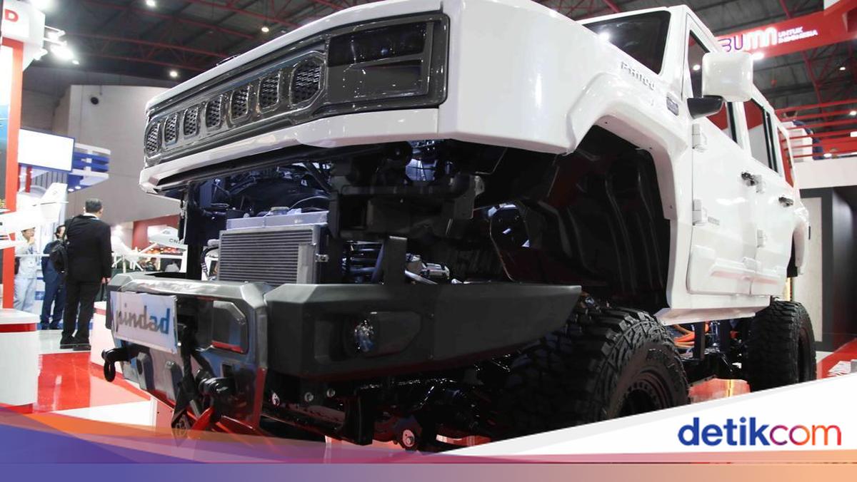 Mobil Nasional Bikinan Pindad Sudah Siap, Diproduksi Mulai 2027