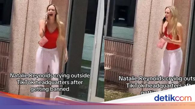 Akun di-Banned, Influencer Ini Menangis di Kantor TikTok