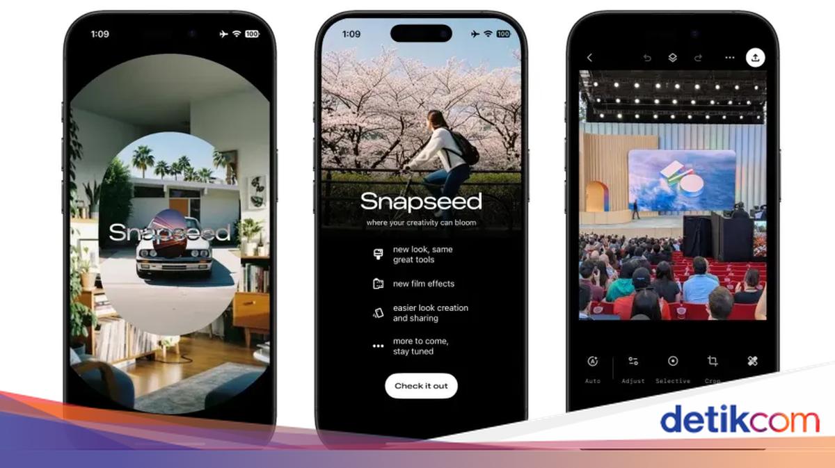 Snapseed Dapat Update Besar dari Google Setelah Bertahun-tahun
