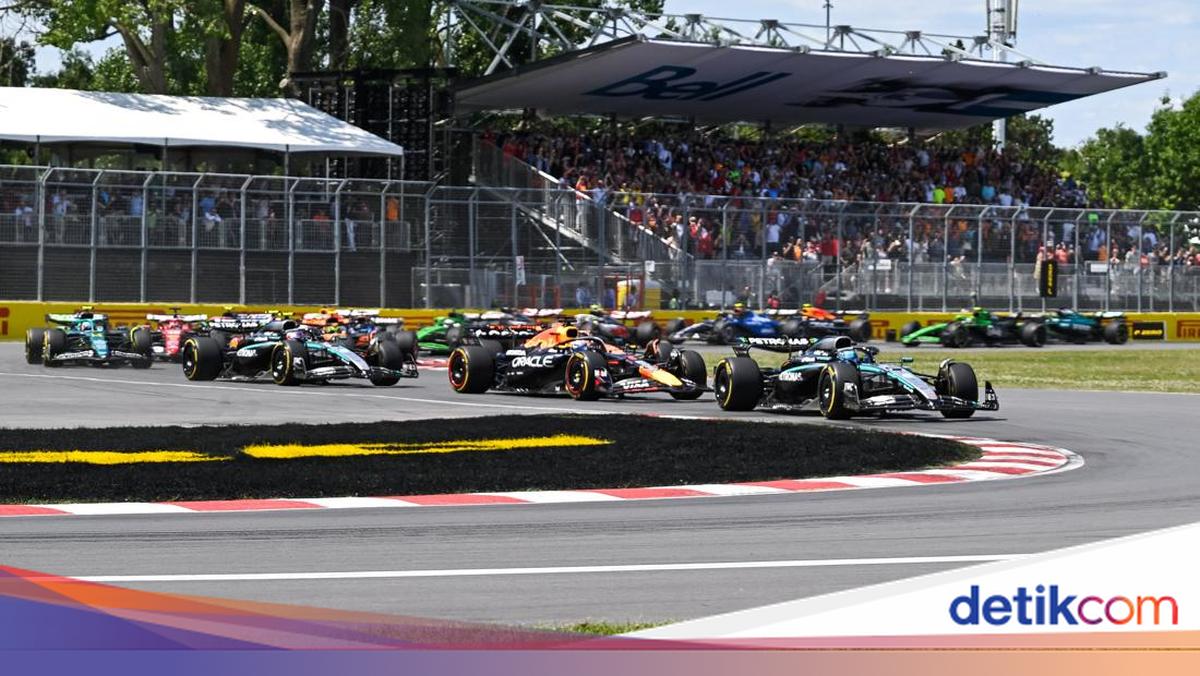 Hasil Race F1 GP Kanada: George Rusell Juara Meski sempat Diprotes Red Bull