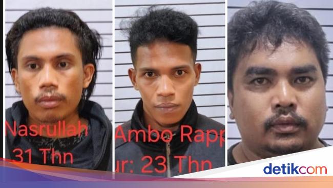 Tampang 2 Honorer-1 Pedagang Curi Sapi Pakai Ekskavator di TPA Makassar