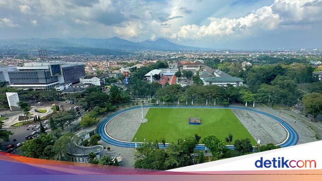 Potret Gasibu dari Ketinggian, Terlihat Kudjang dan Helipad di Tengah ...