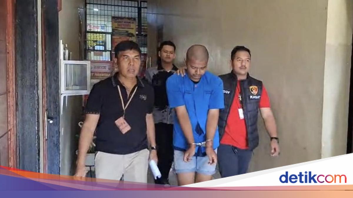 Tampang Pembunuh 3 Wanita di Sumbar Kini Berbaju Tahanan