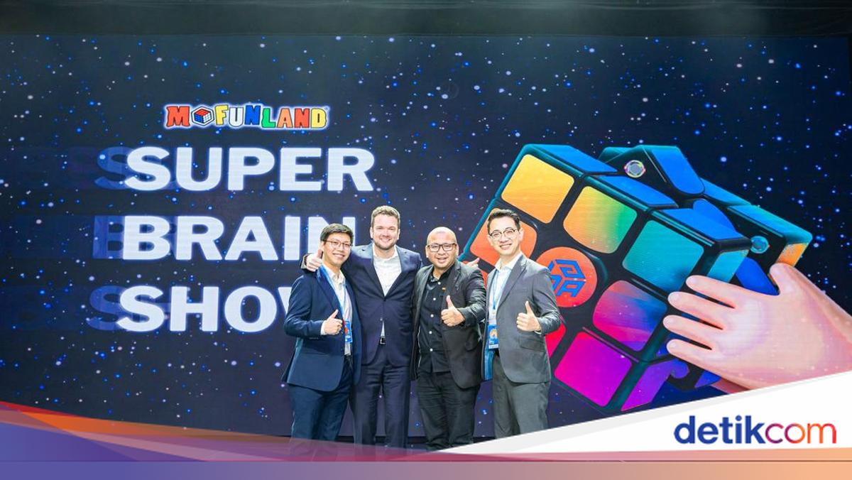 Aksi Memukau Grandmaster Memory Indonesia di Superbrain Show Internasional