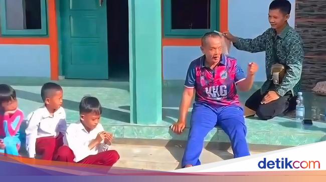 Cerita Guru SD di Gunungkidul Nazar Lari 27 Km ke Sekolah Jelang Purnatugas