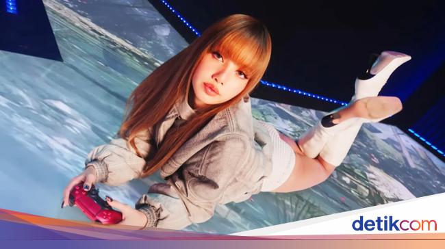 Gaya Lisa BLACKPINK Jadi Model Iklan PlayStation, Tampil Edgy dengan ...