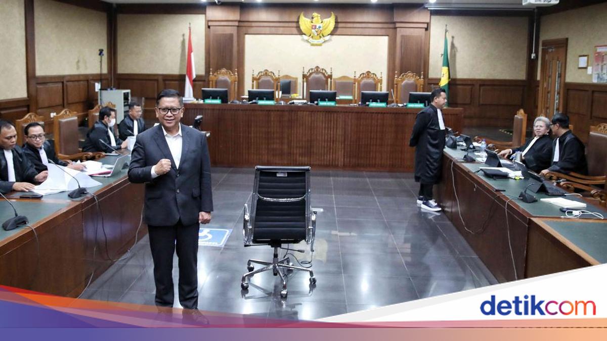Di Ruang Sidang, Hasto Bawa-bawa Kasus Anas Urbaningrum dan Antasari Azhar