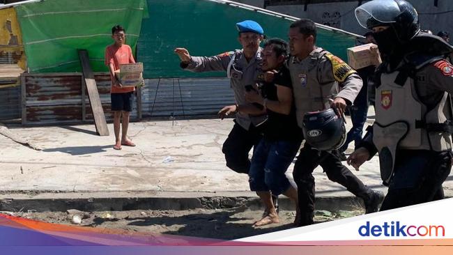 20 Warga di Polman Diamankan Buntut Ricuh Eksekusi Lahan Picu 9 Polisi Luka