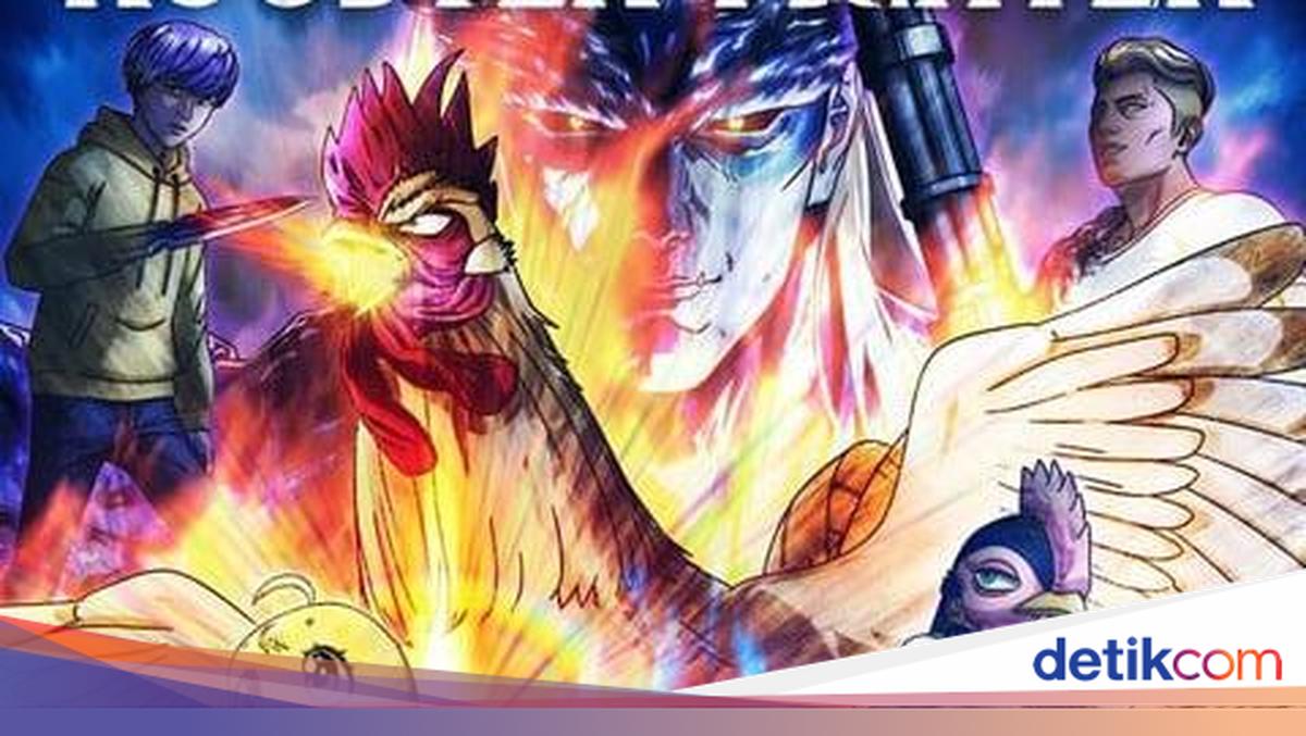 Rooster Fighter Diadaptasi ke Anime, Tayang 5 April