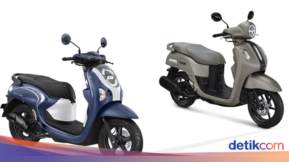 Harga Honda Scoopy dan Yamaha Fazzio Desember 2025