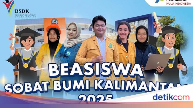 Beasiswa Sobat Bumi Kalimantan 2025 untuk Putra-putri Asli Borneo