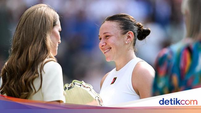 Pesan Manis Kate Middleton untuk Anisimova yang Kalah Telak di Final ...