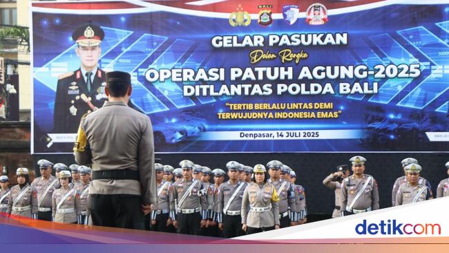 Gelar Operasi Patuh Agung 2025, Ini Fokus Penindakan Polda Bali