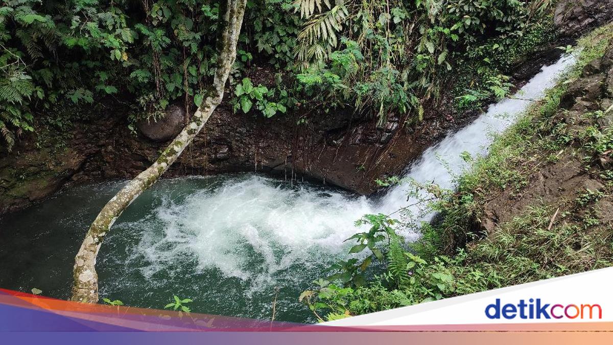 Keindahan Curug Panganten Ciamis yang Dibuka Lagi