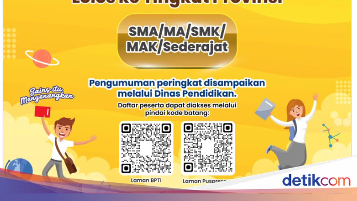 Link Pengumuman OSN SMA 2025 Tingkat Kabupaten/Kota dan Cara Ceknya