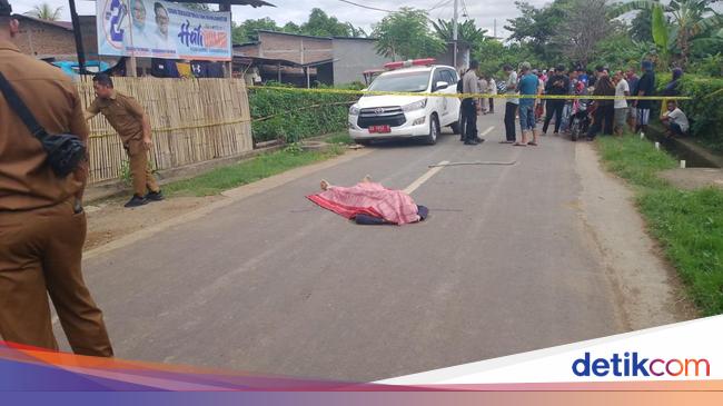 Pria di Bajeng Gowa Tewas Ditikam Anak Tiri, Jasad Korban Terkapar di Jalan