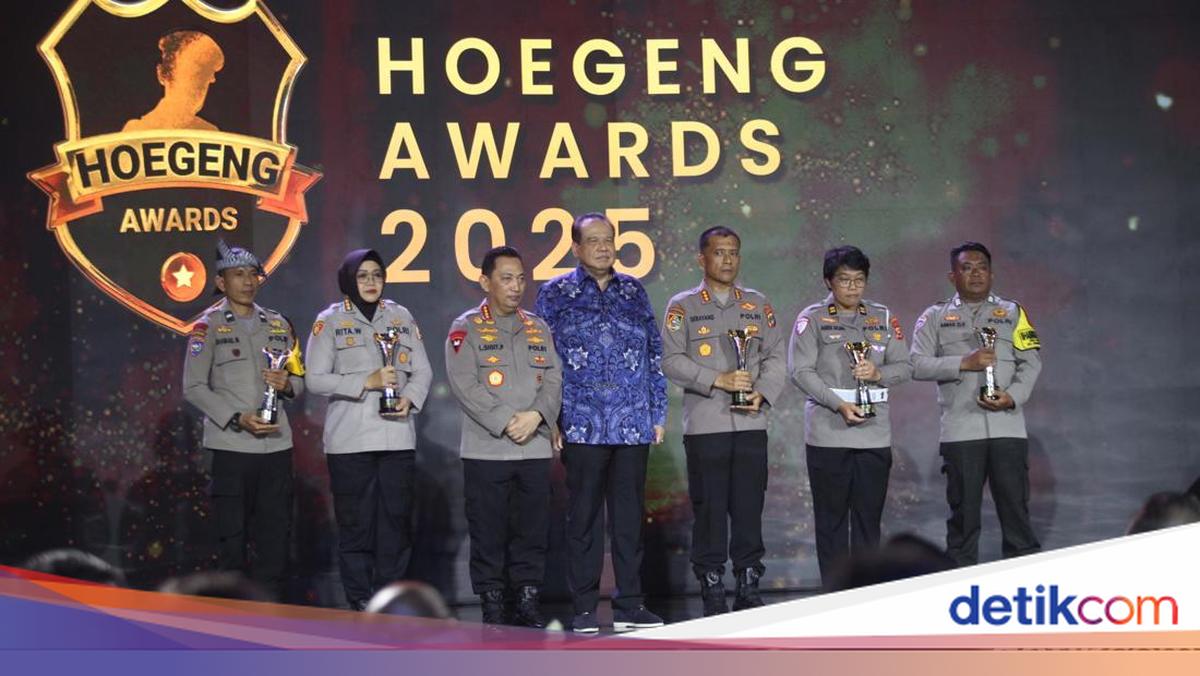 Daftar 5 Polisi Teladan Peraih Hoegeng Awards 2025