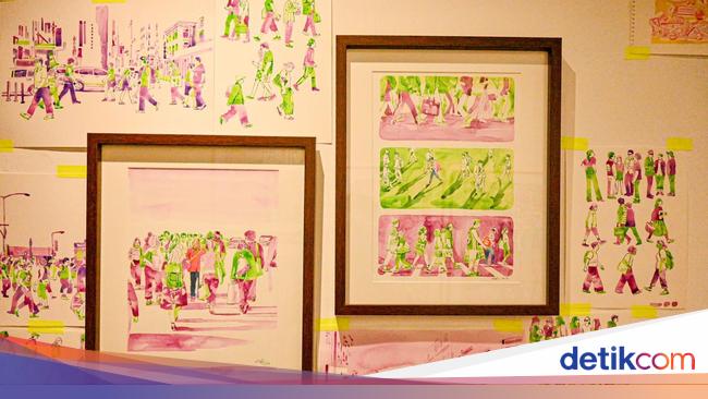 Di Balik Ilustrasi Emte: Permainan Warna Vibran hingga Cerita Personal