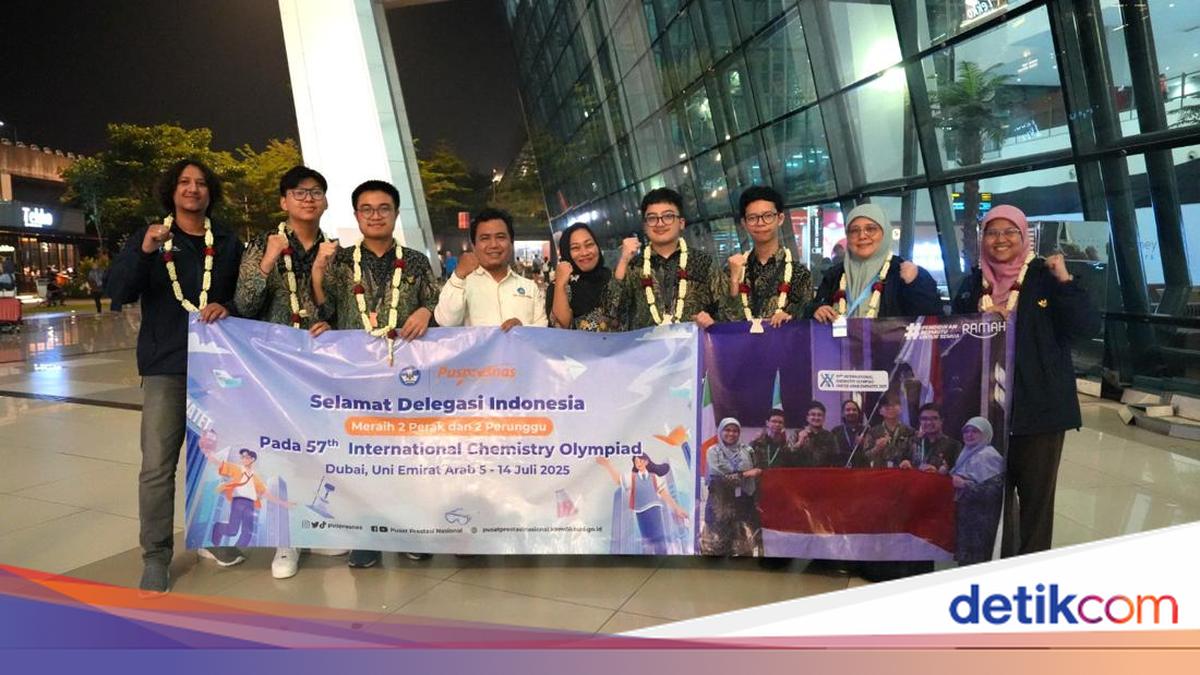 Keren! Pelajar RI Raih Perak & Perunggu di Olimpiade Kimia Internasional 2025