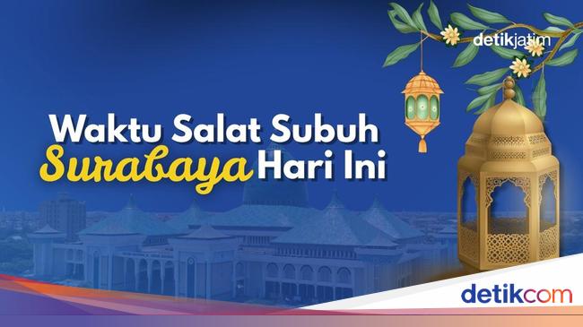 Waktu Salat Subuh Surabaya Hari Ini
