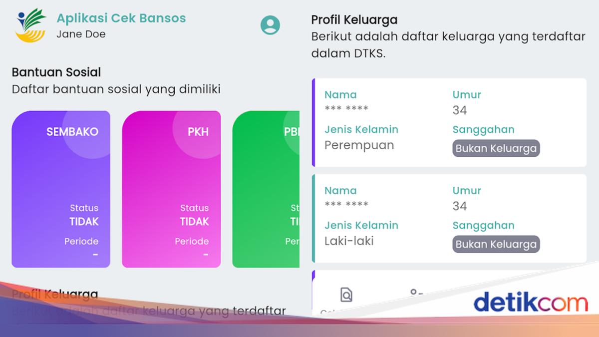 Cara Daftar dan Cek Bansos PKH & BPNT 2025 Pakai KTP