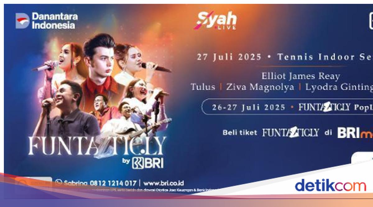 Beli Tiket Konser Funtaztic.ly di BRImo Dapat Promo Menarik, Ini Caranya!