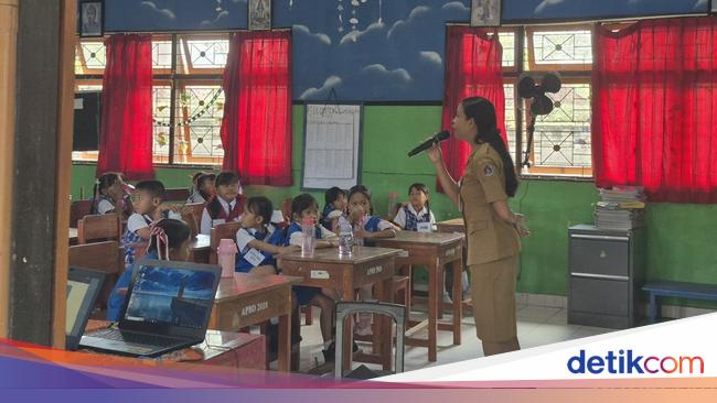 MPLS di Klungkung: Sekolah Sepi Murid, Siswa Diantar Bapak ke Sekolah
