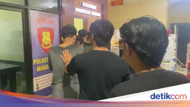 Geng Motor Serang 5 Warga di 3 Kecamatan Kota Makassar, 17 Orang Ditangkap