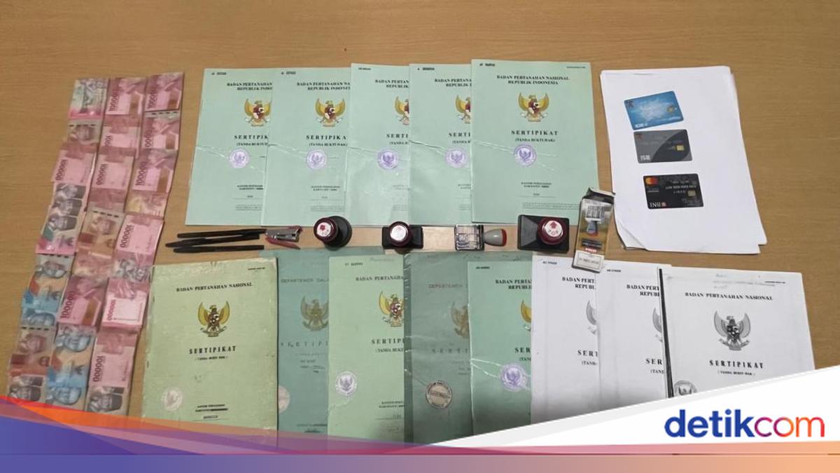 Sindikat Pemalsuan Sertifikat Tanah di Siak Dibongkar, 3 Orang Ditangkap