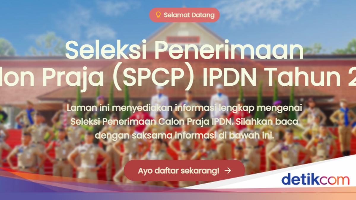 Pengumuman IPDN 2025 Bisa Dilihat Hari Ini! Cek Link https://spcp.ipdn ...