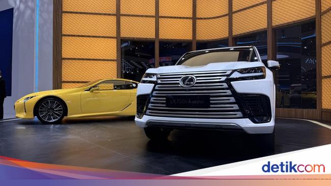 Lexus Luncurkan Dua Mobil Hybrid Baru di GIIAS, LX 700h dan LC 500h