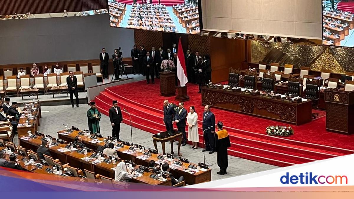 DPR Lantik Anggota PAW Wibowo Prasetyo Pengganti Sudjadi yang Meninggal