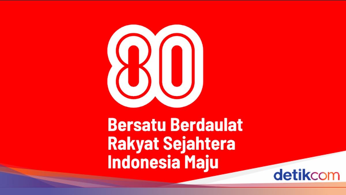 Tema HUT RI ke-80, Logo Resmi, dan Link Download Materi Visual Lengkap