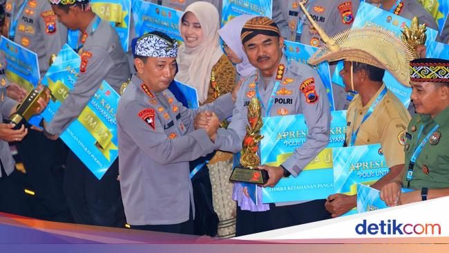 Polresta Pati Raih Juara Umum Ketahanan Pangan Polri