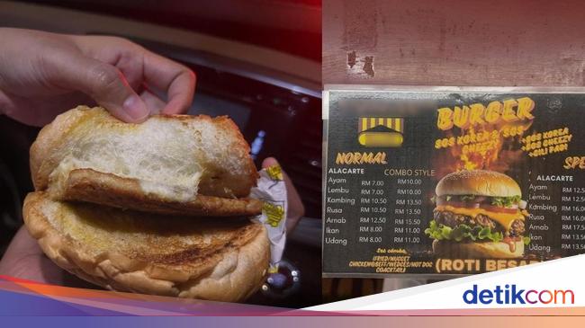 Kecewa! Pelanggan Beli 3 Buah Burger Kaki Lima Seharga Rp 166 Ribu
