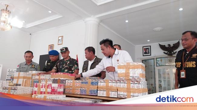 Majalengka Basmi Peredaran Rokok Ilegal, Ratusan Batang Disita