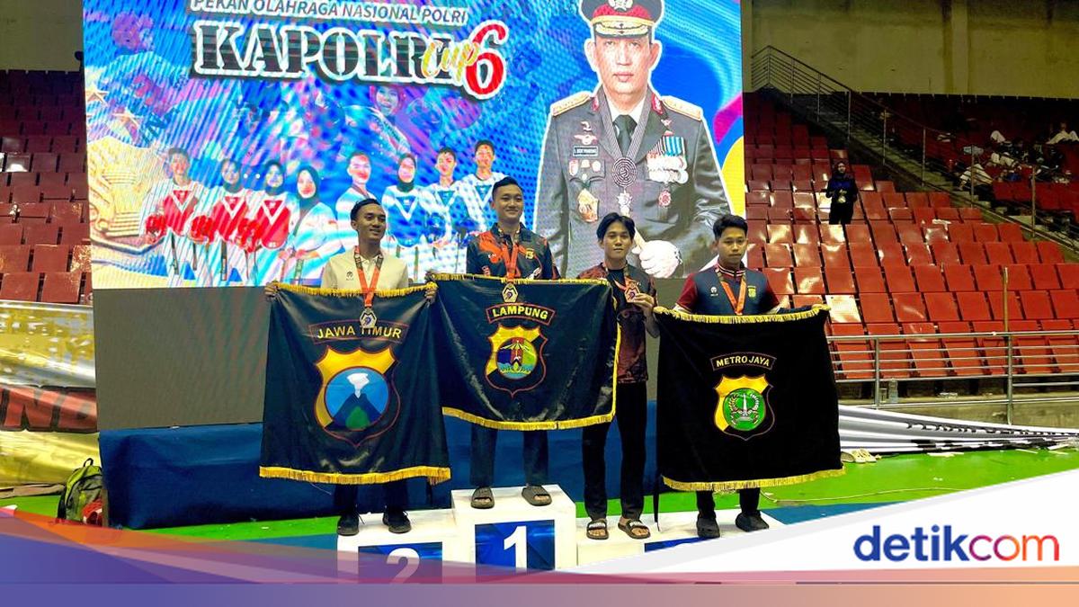 Bripda Gabriel Raih Dua Medali Kapolri Cup VI Taekwondo