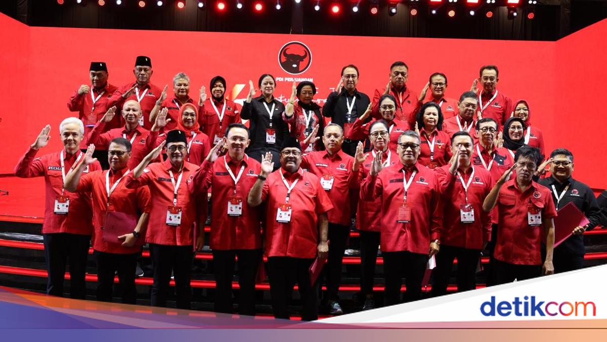 Struktur Kepengurusan PDIP Periode 2025-2030, Megawati Ketum Merangkap ...